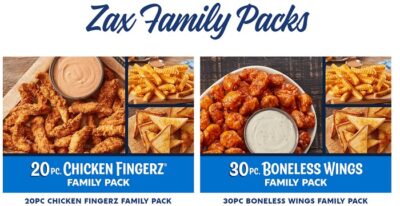 Zaxby's Coupons And Specials: 1/2 Price Milkshakes