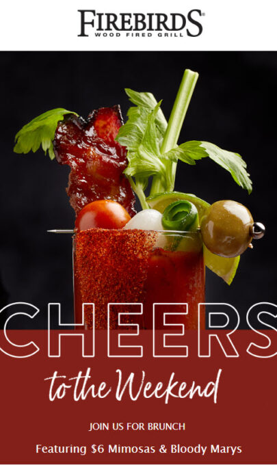 Firebirds Happy Hour, $10 Coupon - EatDrinkDeals