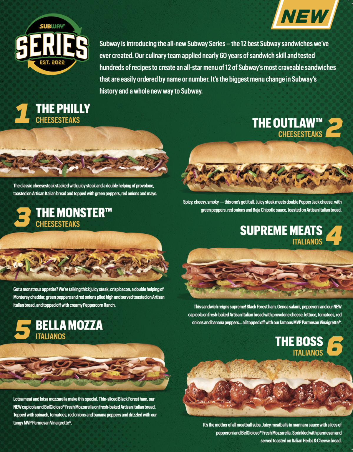 Subway Specials: Footlong Dippers And Sidekicks