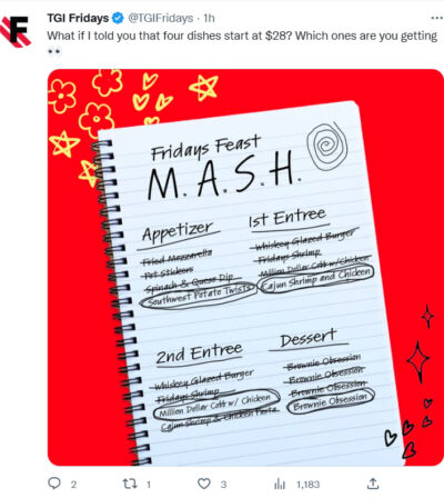 TGI Fridays Promo Codes And Happy Hour Specials