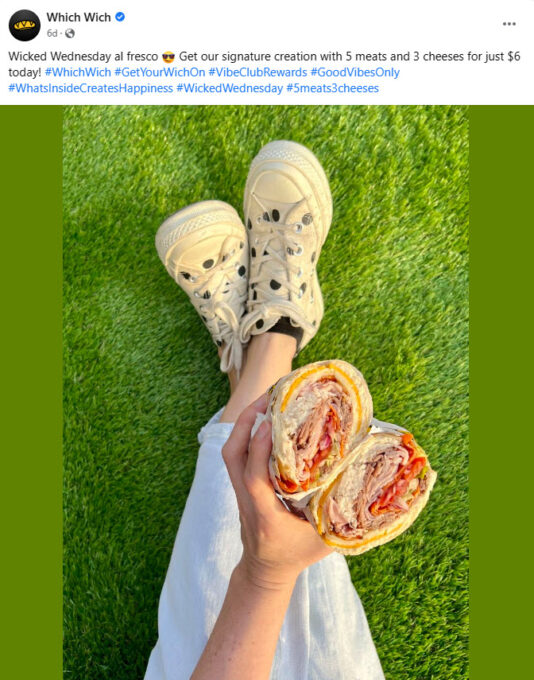 Which Wich $6 Wicked Wednesday Special - EatDrinkDeals