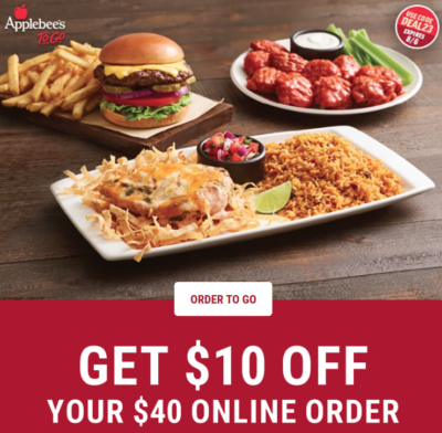 Applebee's Menu Prices - EatDrinkDeals