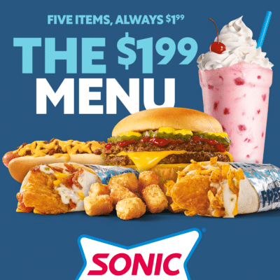 Sonic Coupons And Specials: BOGO Burgers, 1/2 Price Drinks