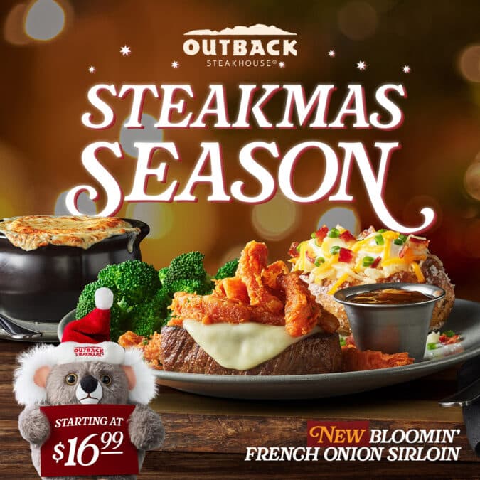 Outback Steakhouse Specials: $20 Gift Card Bonus