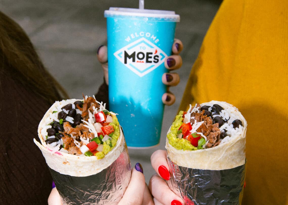 Moe's Deals: BOGO Burritos April 3, Moe Monday
