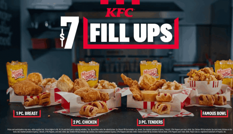 KFC Coupons And Deals: 25% Off, $10 Buckets